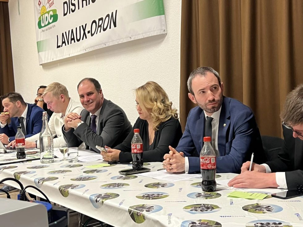 L’UDC valide une stratégie commune avec l’Alliance vaudoise et nomme Michaël Buffat comme ...